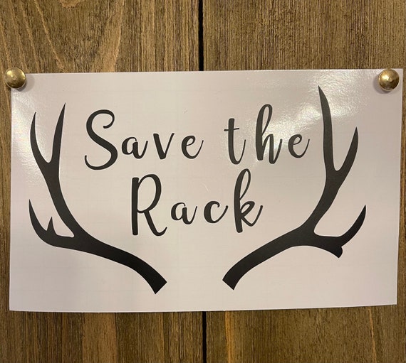 Save the Rack Decal | Etsy
