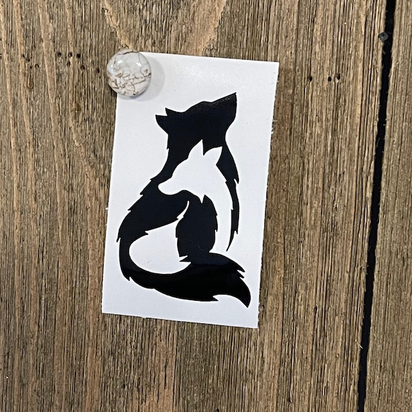 Fox Decal - Etsy