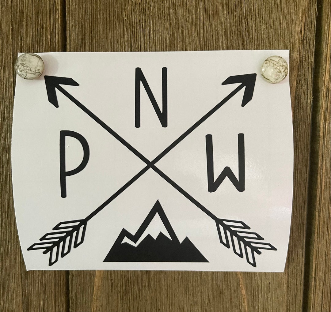 Pacific Northwest Decal - Etsy