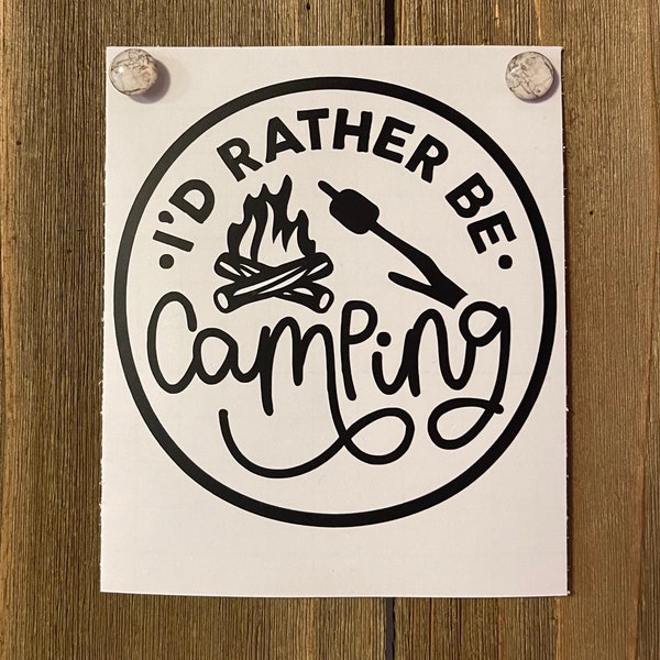 Camping Decal - Etsy