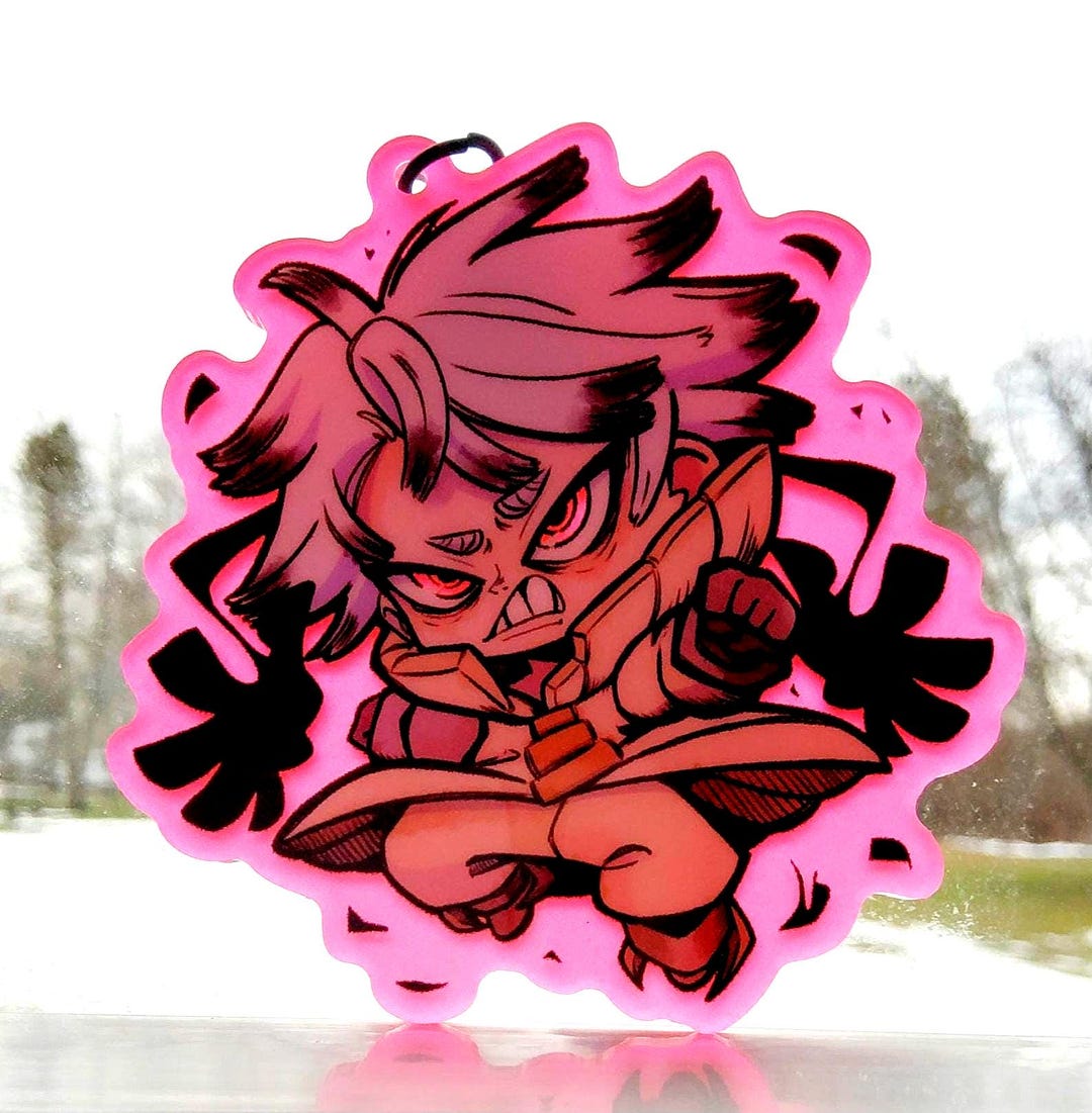 Rudo Gachiakuta Keychain – Glow in the Dark Acrylic Charm, 3” Anime Fan ...