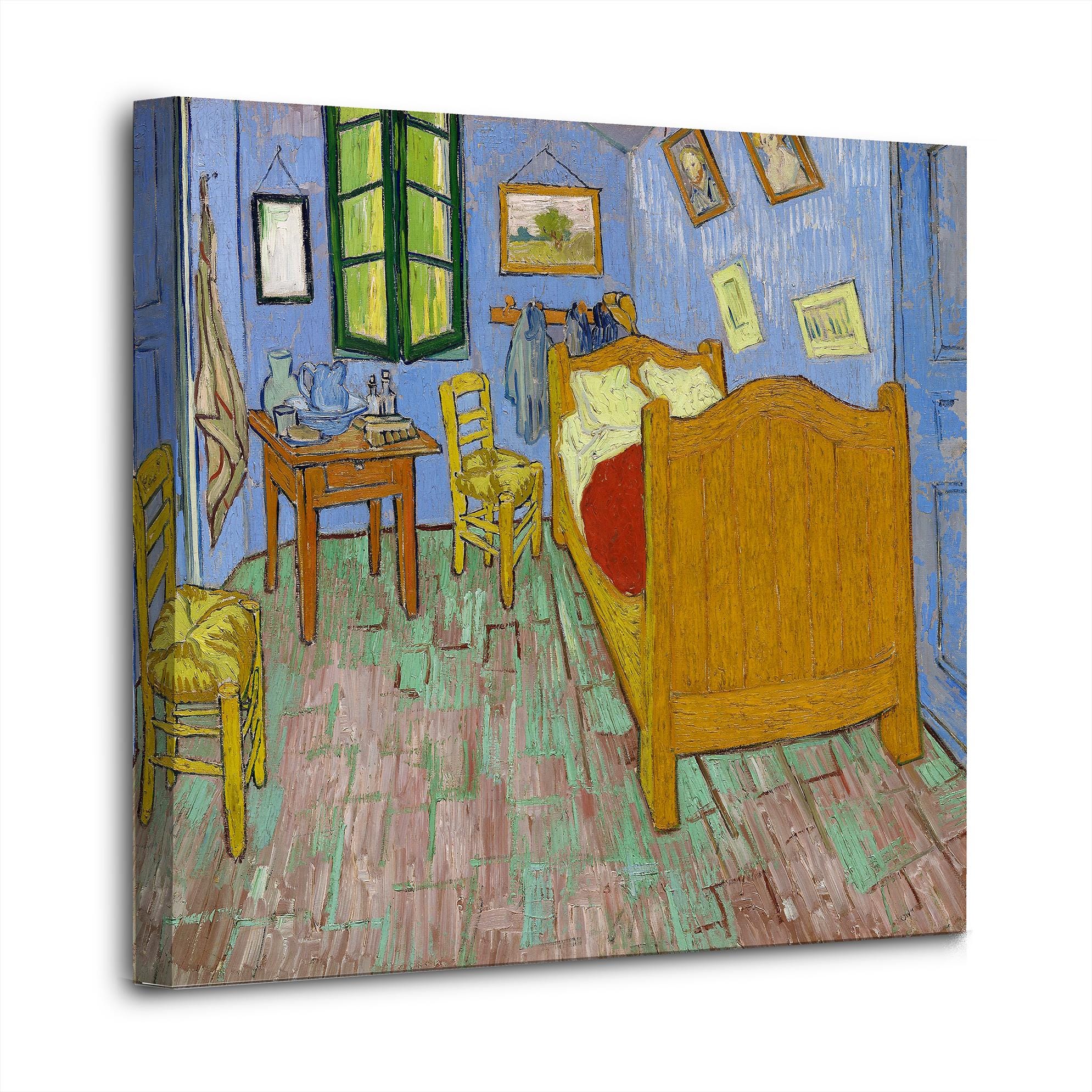 Bedroom in Arles by Vincent Van Gogh - Wall Art Canvas - Home Decor - Etsy