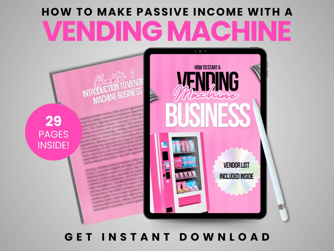 How to Start a Profitable Vending Machine Business, 10 Top Rated ...