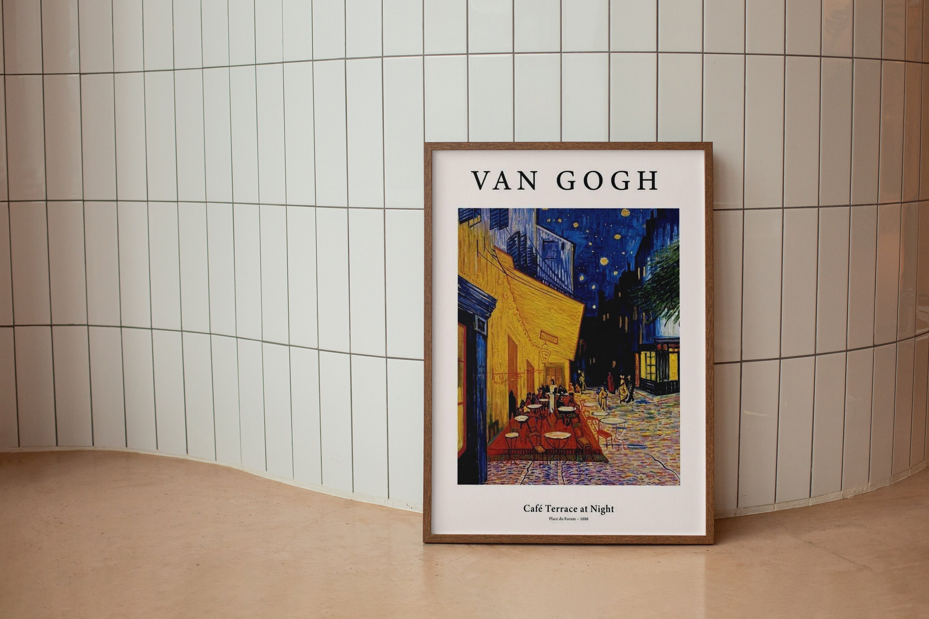 Van Gogh Print Cafe Terrace at Night, Van Gogh Poster, Museum ...
