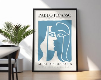 Picasso the Love Print One Line Art Picasso Poster Minimalist Print ...