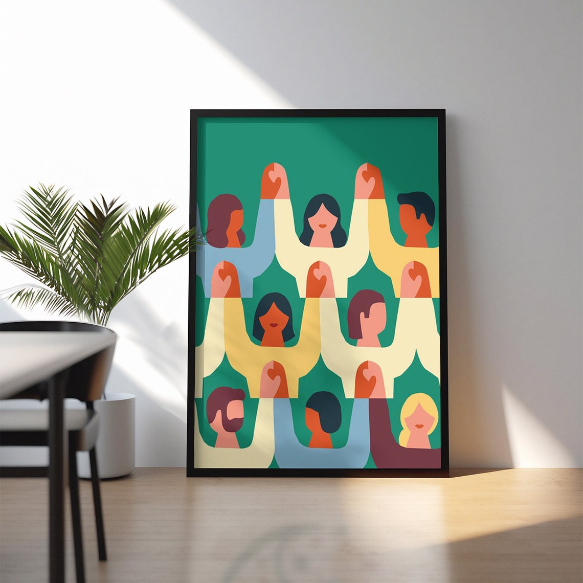 Human Equality Art,inclusive Classroom Art,diversity Classroom Poster ...