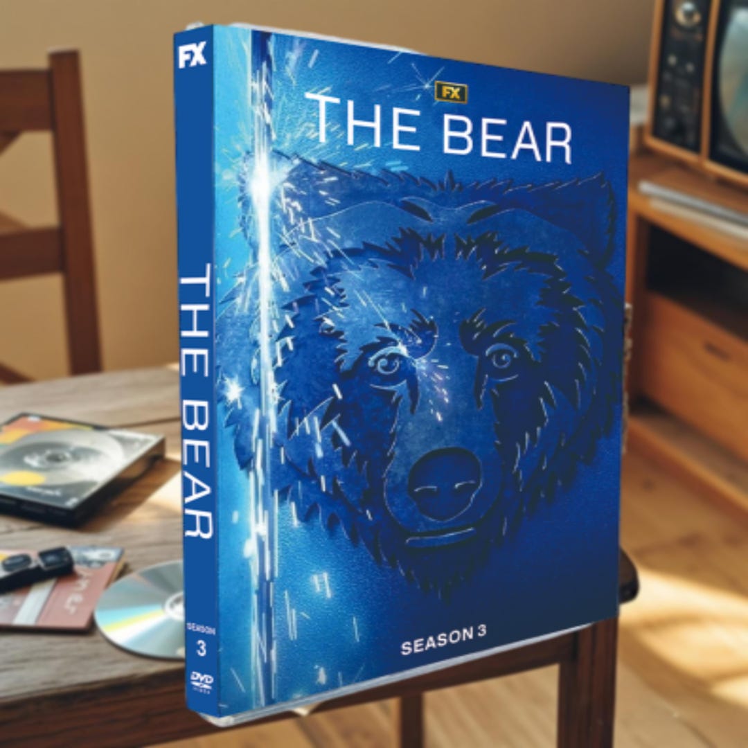 The Bear Season 3 | Jeremy Allen White/ayo Edebiri | Drama / Comedy | 3DVD | English - Etsy
