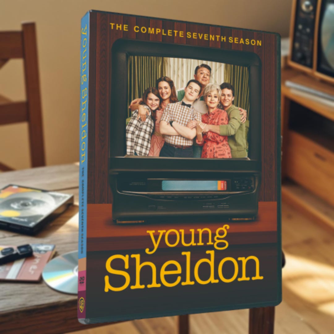 Young Sheldon Season 7 Ian Armitage / Zoe Perry Comedy 2DVD English - Etsy