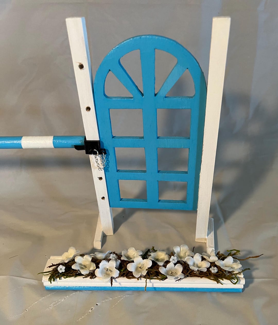 Model Horse Jump Set - Traditional Scale, Light Blue White - Etsy