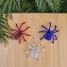 Fall Set of Mini Spider Magnets Strong Fridge Magnets Creepy Beaded ...