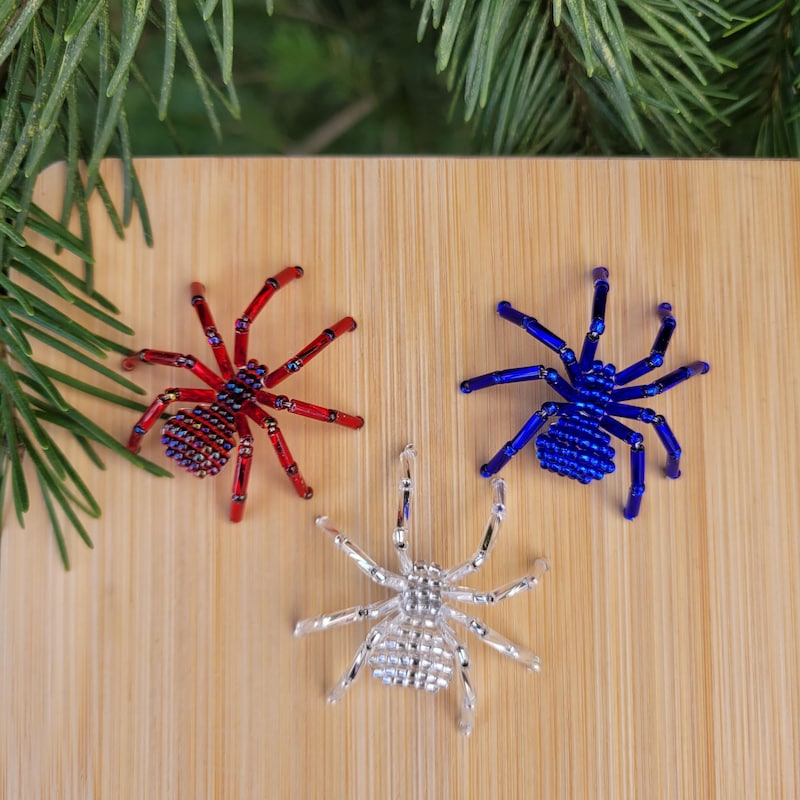 BeadJeweledSpiders - Etsy