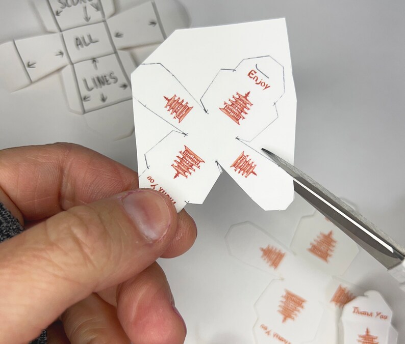 DIY Printable Chinese Food Take Out Box SVG PNG Cricut - Etsy