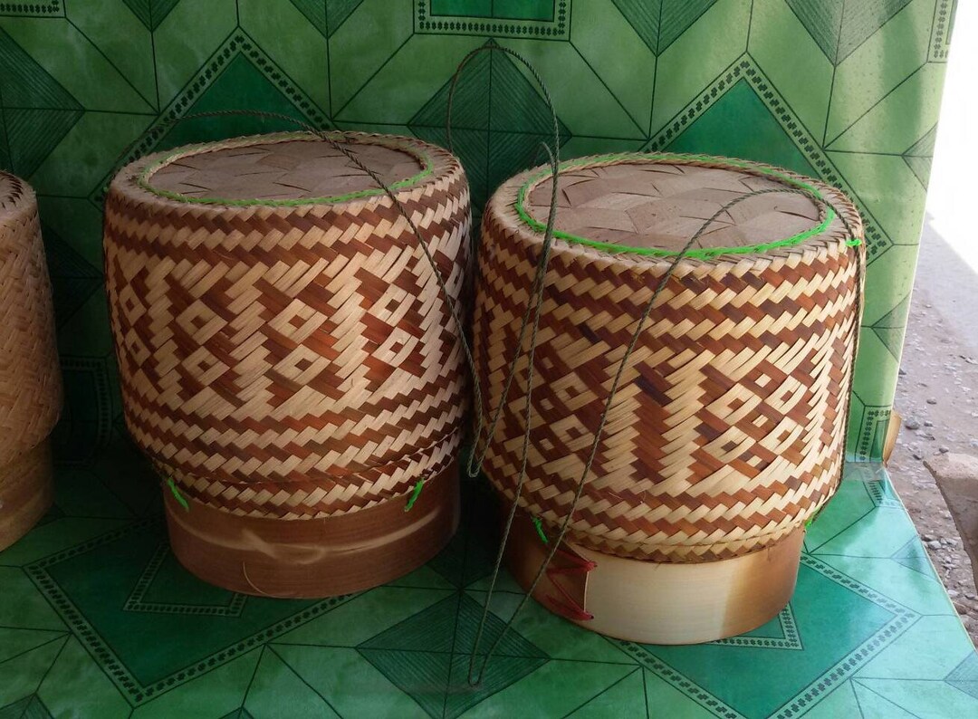 Thailand Rice Box, Rice Container , Bamboo Rice Box , Box Rice ,kitchen ...