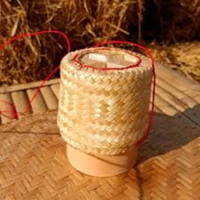 Thailand Rice Box, Rice Container , Bamboo Rice Box , Box Rice ,kitchen ...