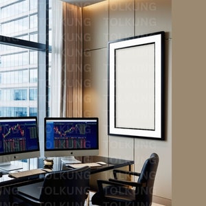 Frame Mockup in Home Interior, Home Interior , Cottage Stock Photo ...