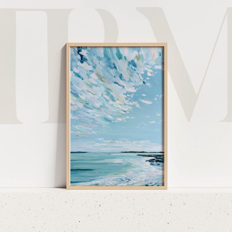 Abstract Ocean Art - Etsy