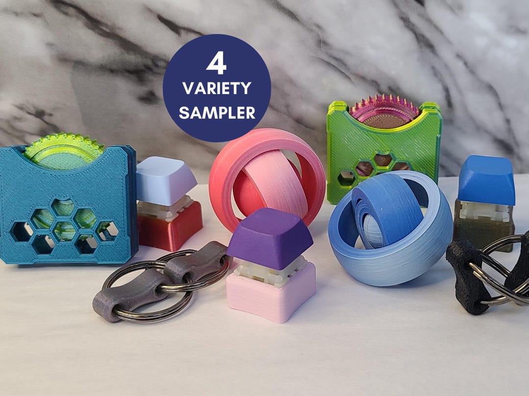 Quiet Fidget Toy Bundle for School Discreet Pocket Fidget for Student ...