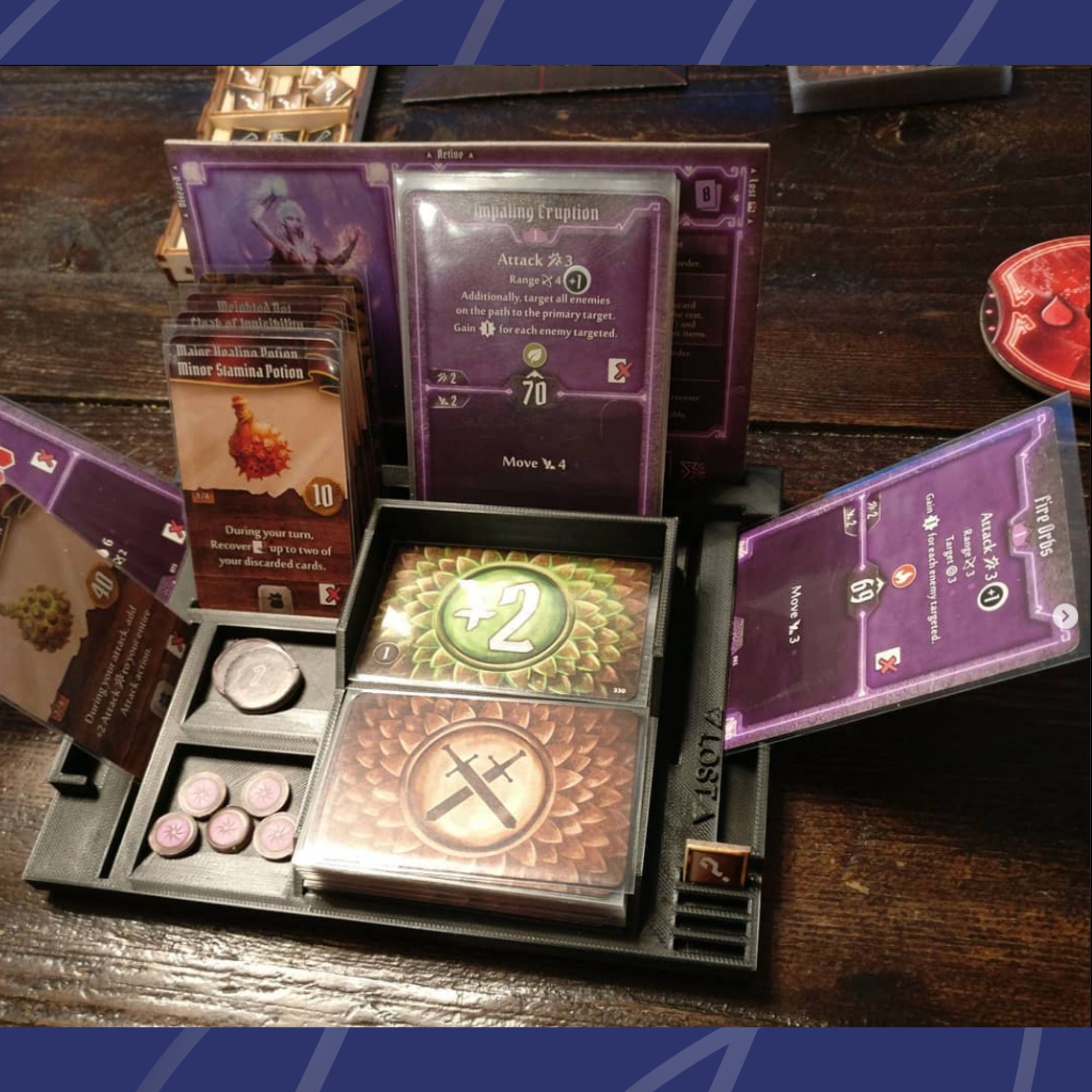 Custom Gloomhaven Player Dashboard Character Gloomhaven Organizer ...