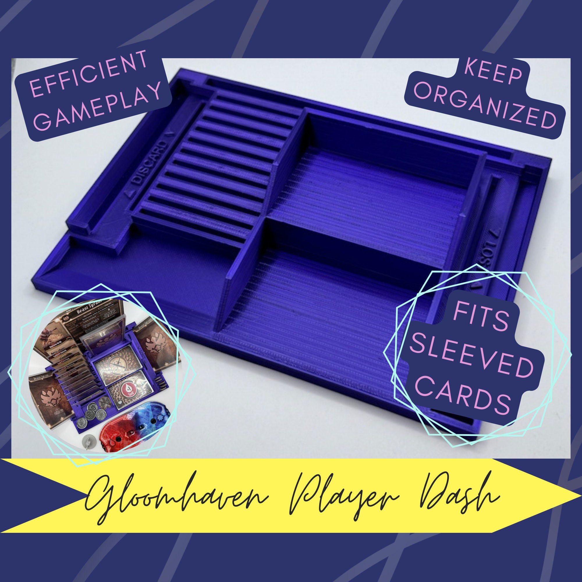 Custom Gloomhaven Player Dashboard Character Gloomhaven Organizer ...