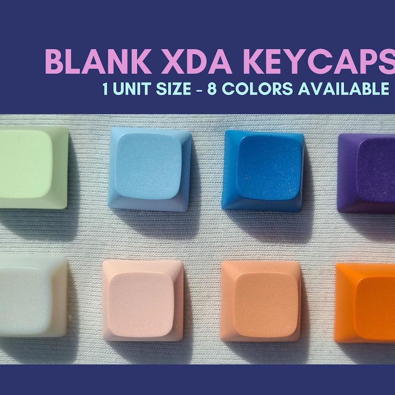 Low Profile Blank Keycaps - Etsy