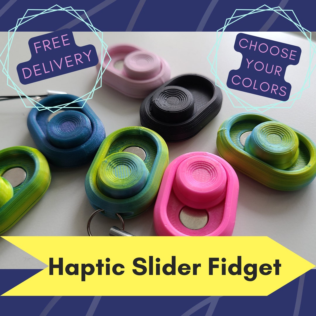 Slider Fidget Toy for Kid Anxiety Sensory Set Fidget Boy Gift Magnet ...