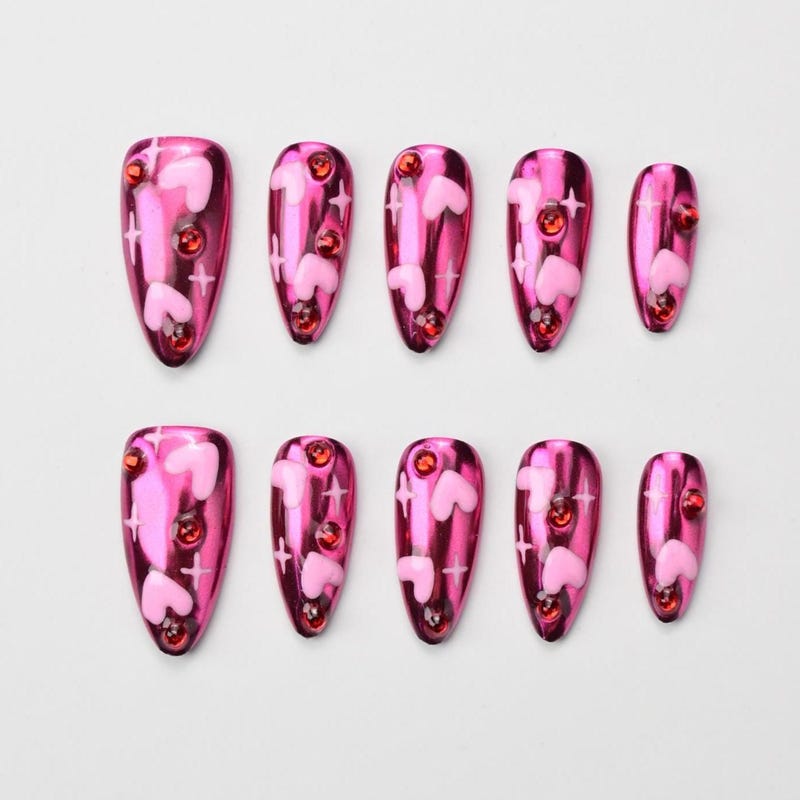 Gyaru Nails - Etsy