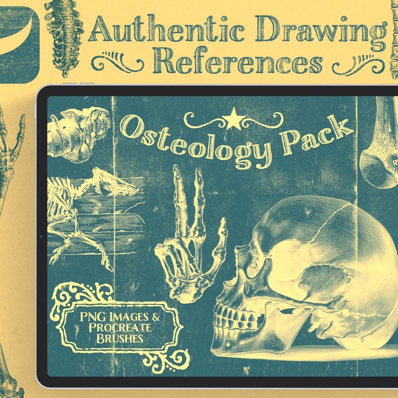 Skeleton Stamps - Etsy