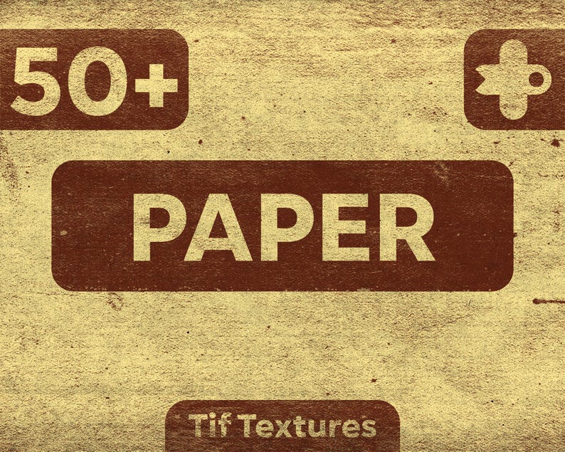 Paper Texture Pack – 52 High-resolution TIF Textures - Etsy