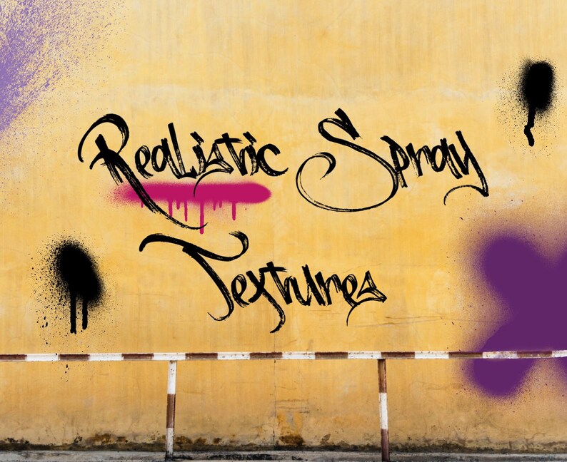 200 Graffiti Spray PNG Textures | Grunge Paint Splatter, Drips Stencil ...
