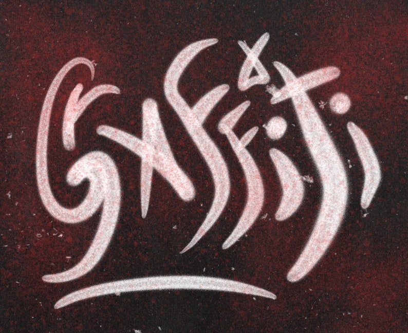 Procreate Graffiti Kit Graffiti Letters Stamps and Brushes for ...