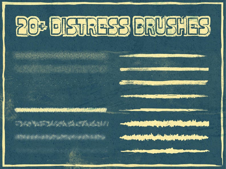 DISTRESSOR Studio Vector Brushes for Illustrator | Grunge Textures and ...