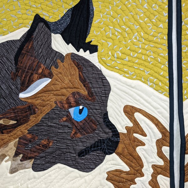 Applique Cat Quilt - Etsy