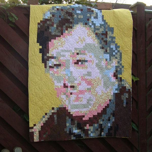 Pixel Quilt Patterns - Etsy