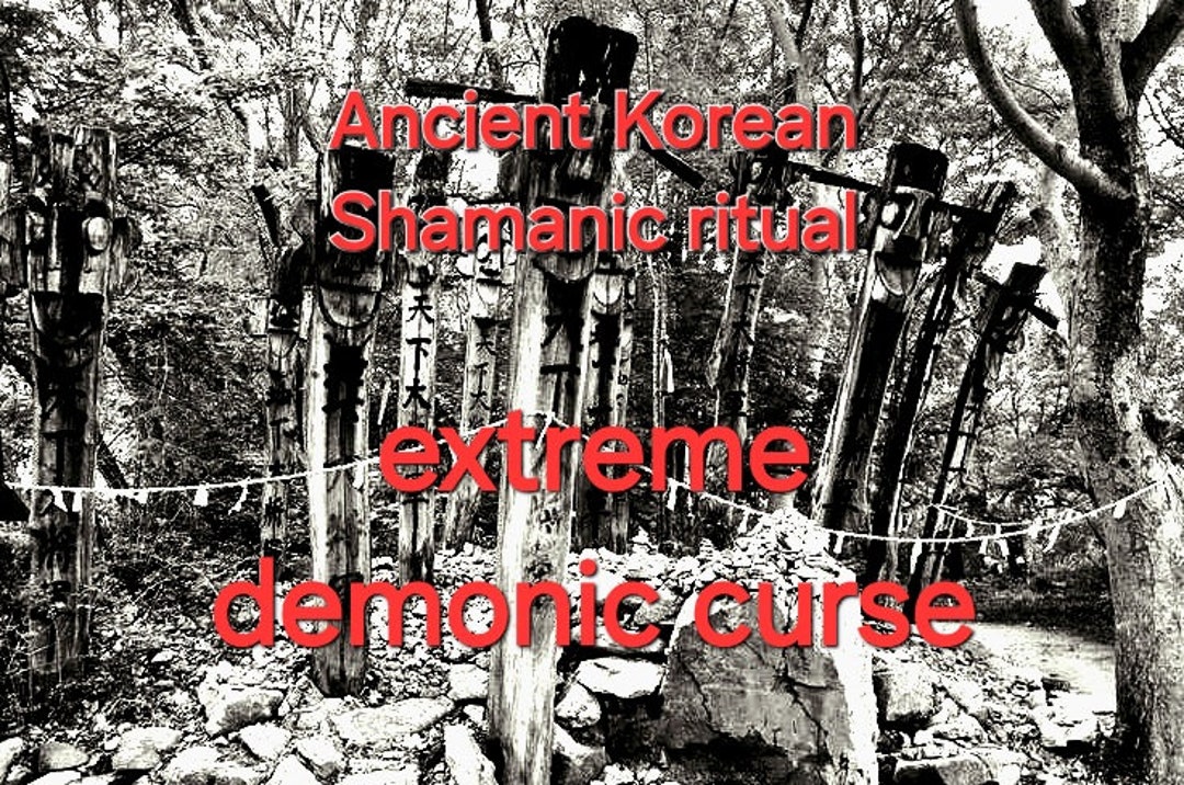Demonic Curse Korean Shamanic Ritual - Etsy