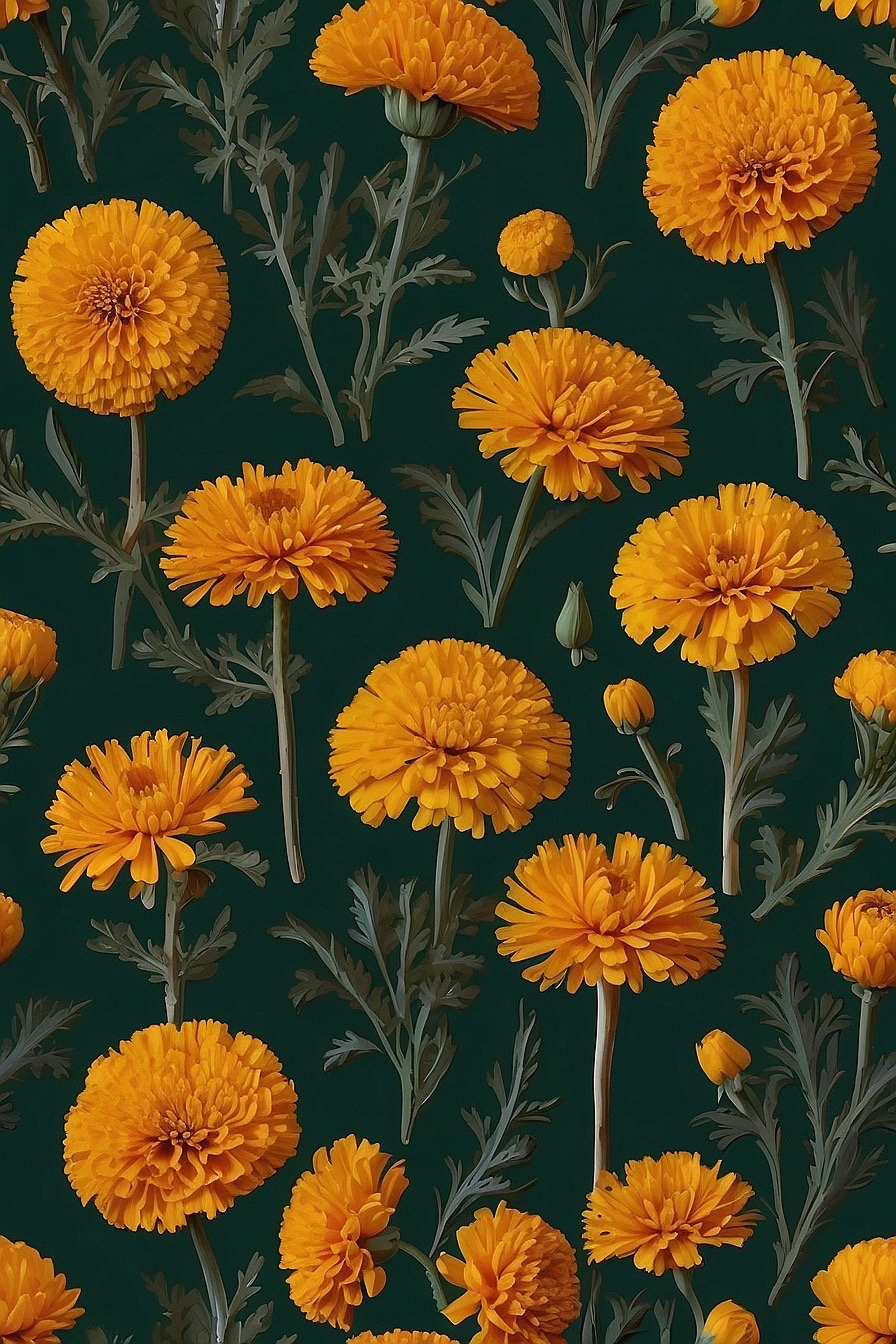 Marigold Art Set of 3 - Etsy