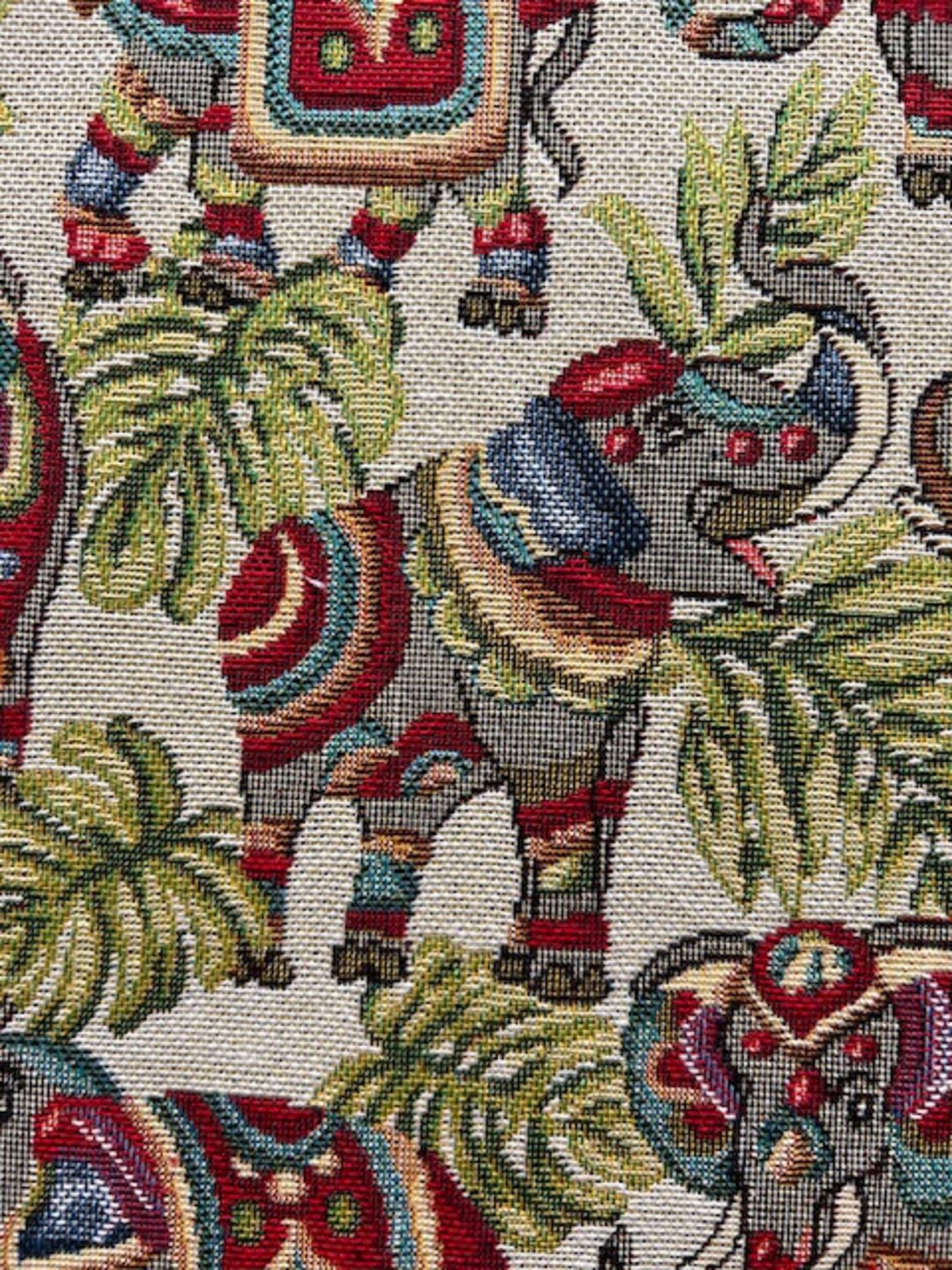 ELEPHANT Pattern Fabric, Sold by 50cm and 100cm Lengths. Home ...