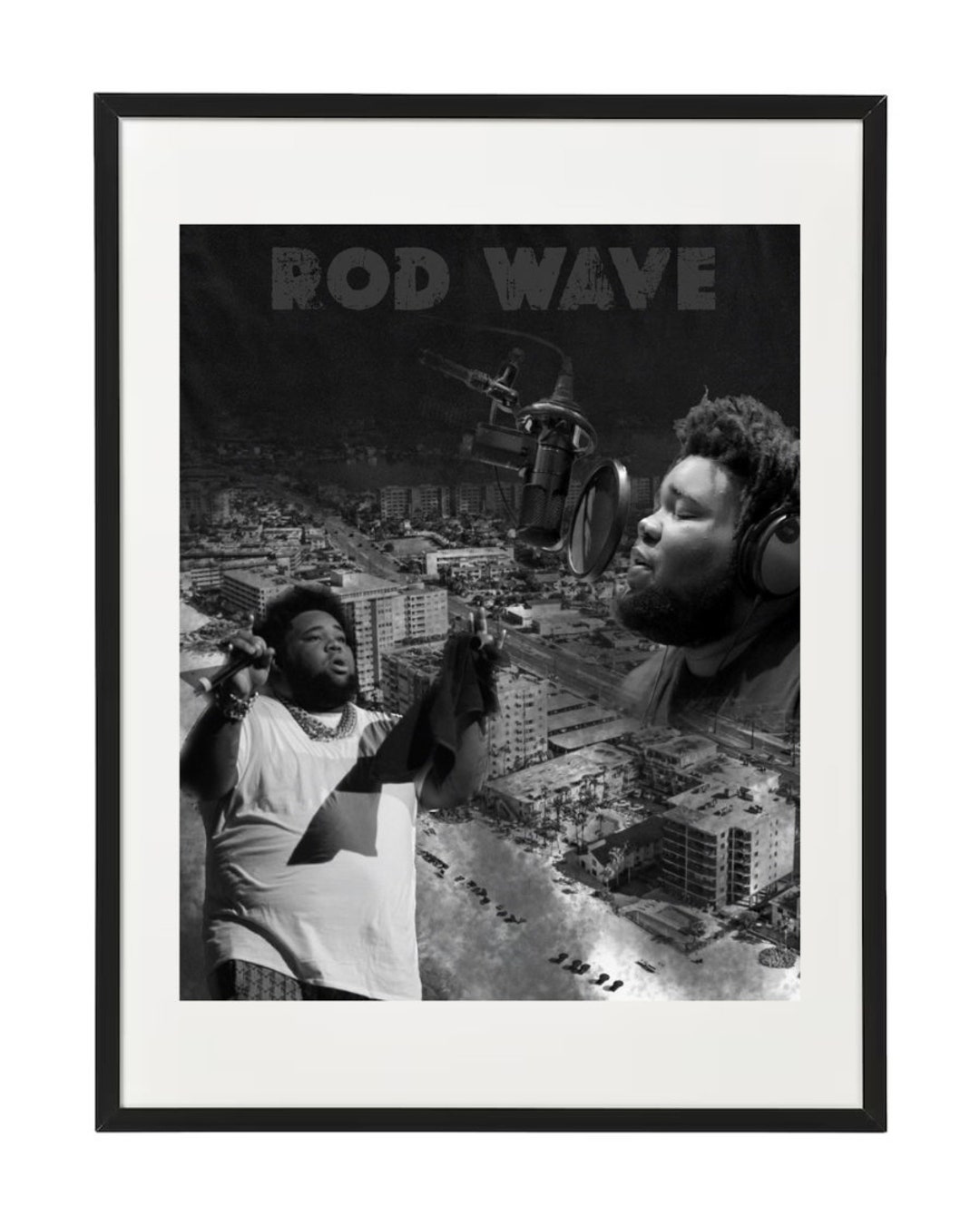Rod Wave Digital Wall Art Print - Etsy