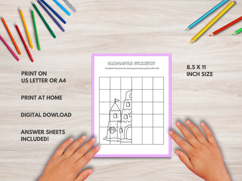 Summer Beach Printable Activity Bundle Kids Activities, Coloring ...