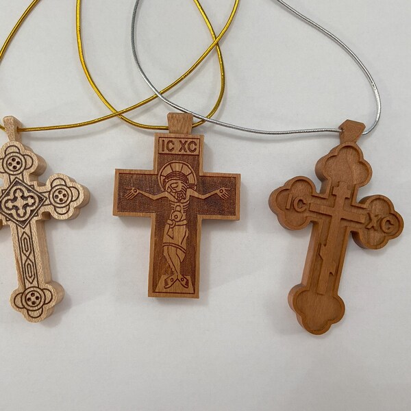 Wooden Orthodox Crosses - Etsy