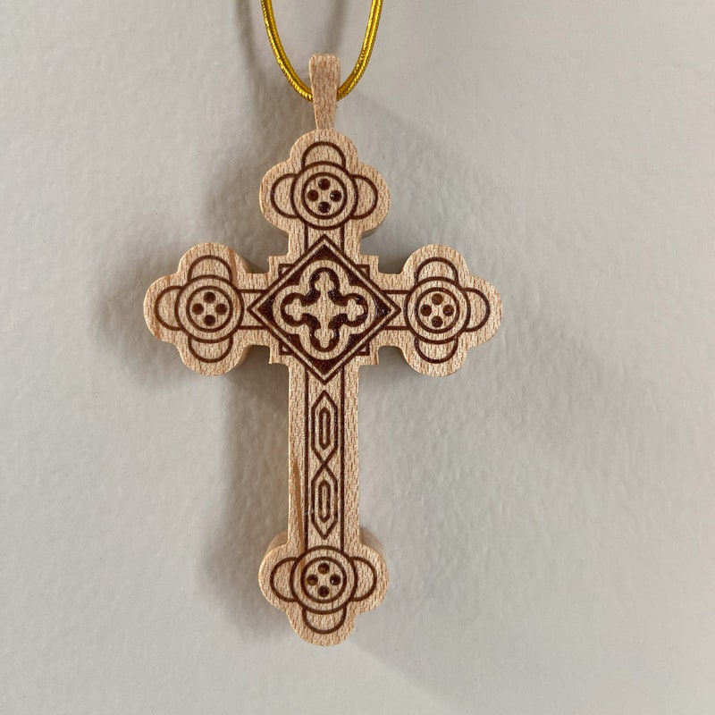 Coptic Cross Pendant - Etsy