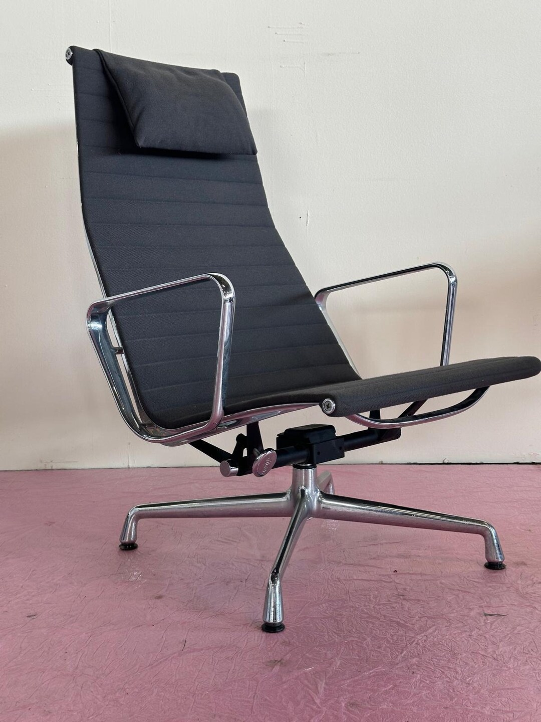 Eams Aluminum Chair EA 124 Lounge - Etsy