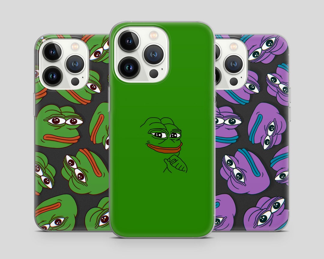 Pepe Frog Meme Phone Case Troll ROFL Phone Cover Fit for iPhone 17 16 ...