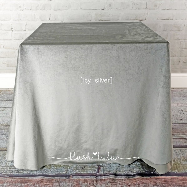 Silver Table Overlay - Etsy