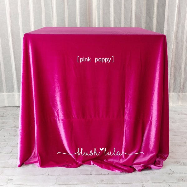 Hot Pink Tablecloth - Etsy