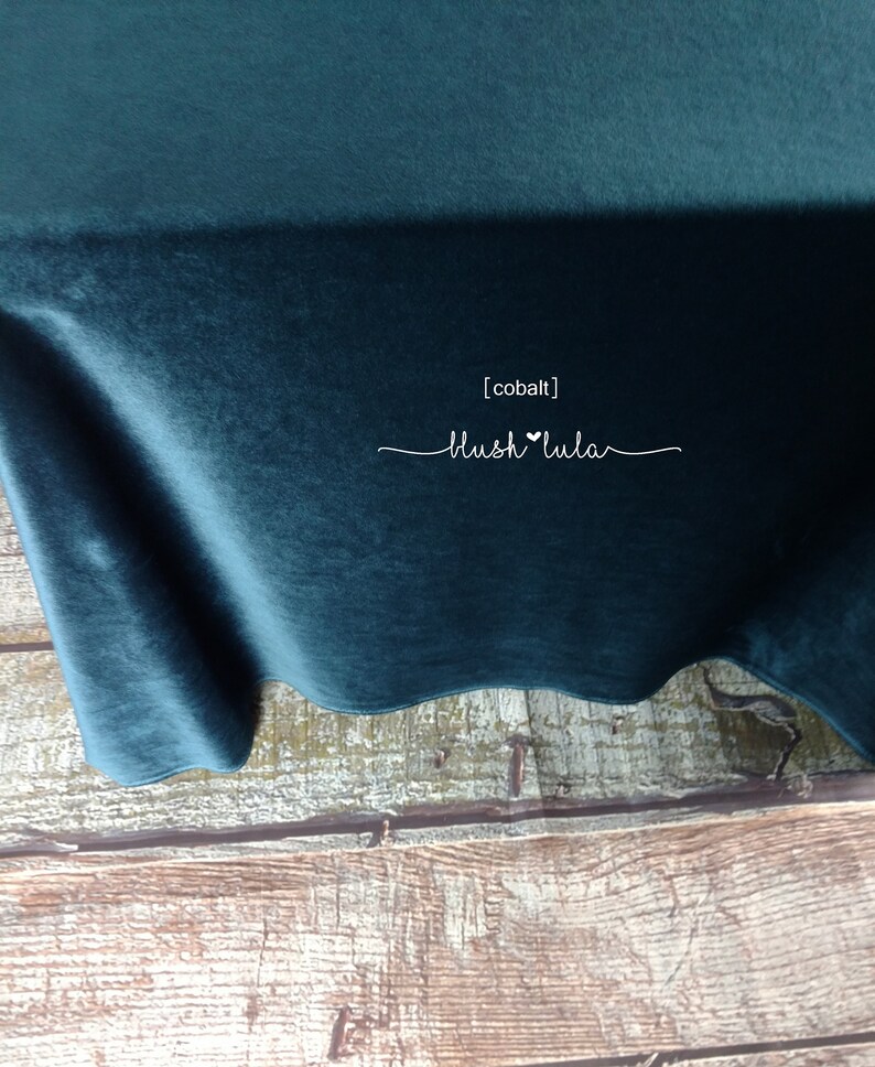 LUXE COBALT Blue Velvet Tablecloth Overlay - [many Sizes] Premium ...