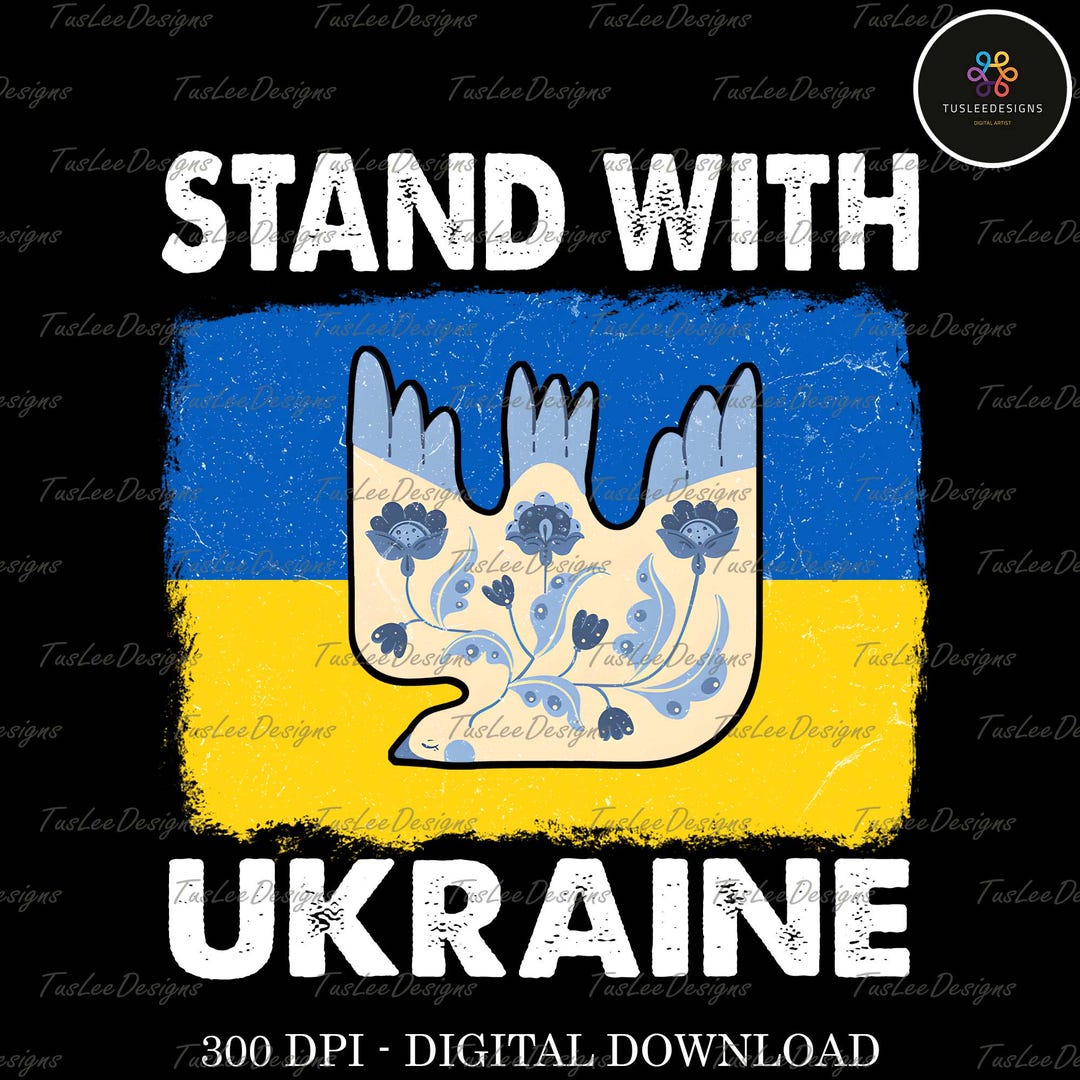 I Stand With Ukraine Png, Pray for Ukraine Png, Ukrainian Flag Png ...