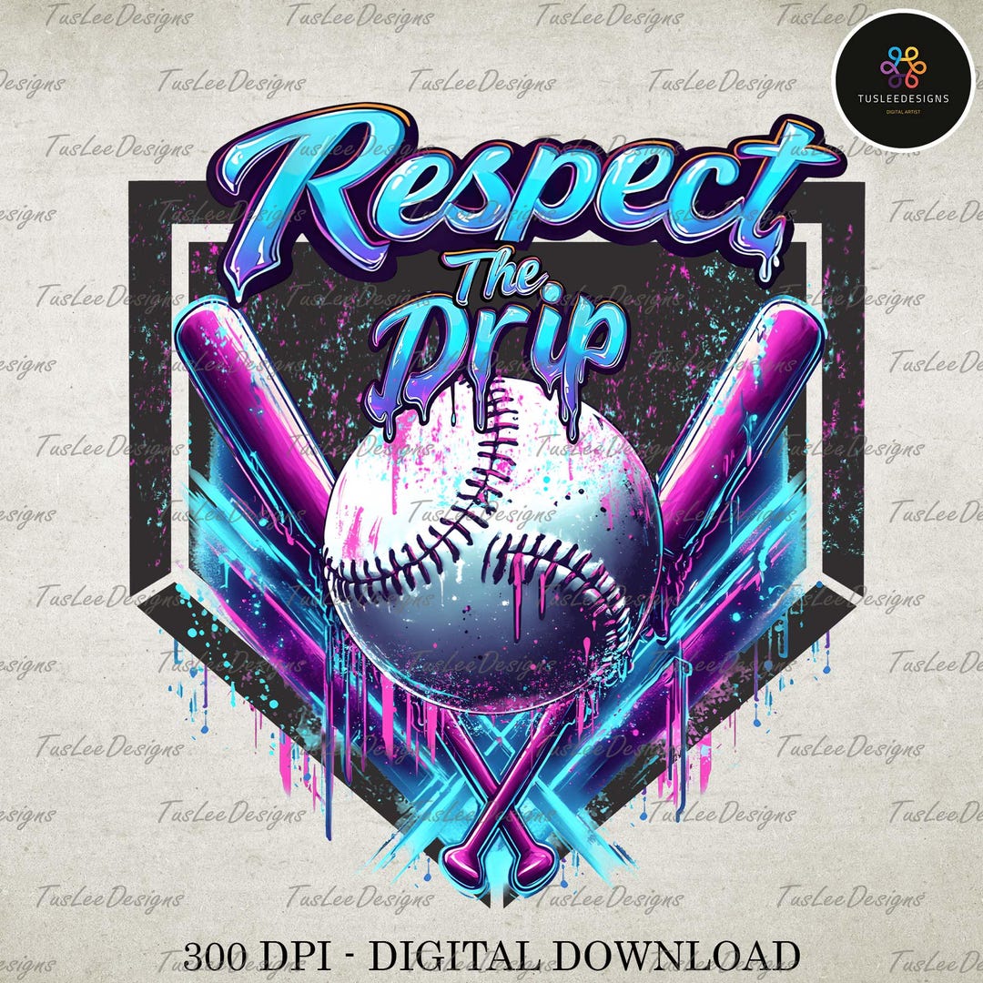 Baseball Drip Png, Game Day Baseball Png, Trendy Baseball Png, Ice ...