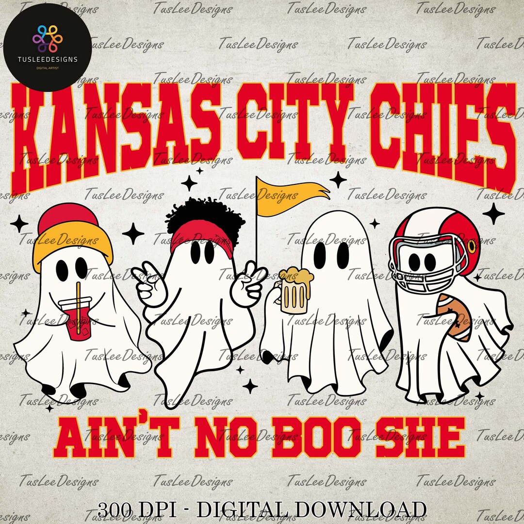 Chiefs Boo Sheet Ghost Png, Go Chiefs Png, Vintage Giant Football Png ...