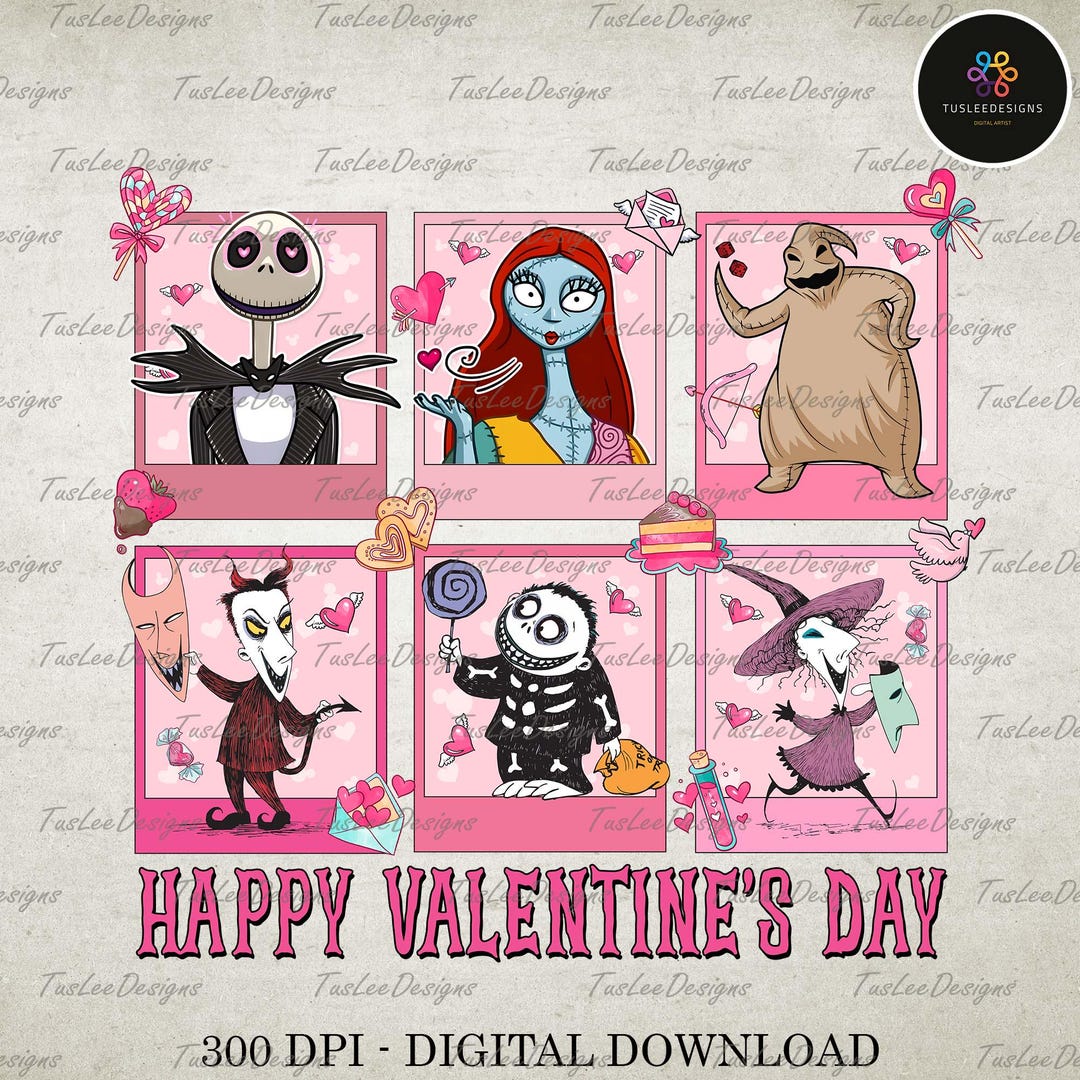 Valentine Movie Couple Png, Nightmare Valentine Couple Png, Nightmare ...