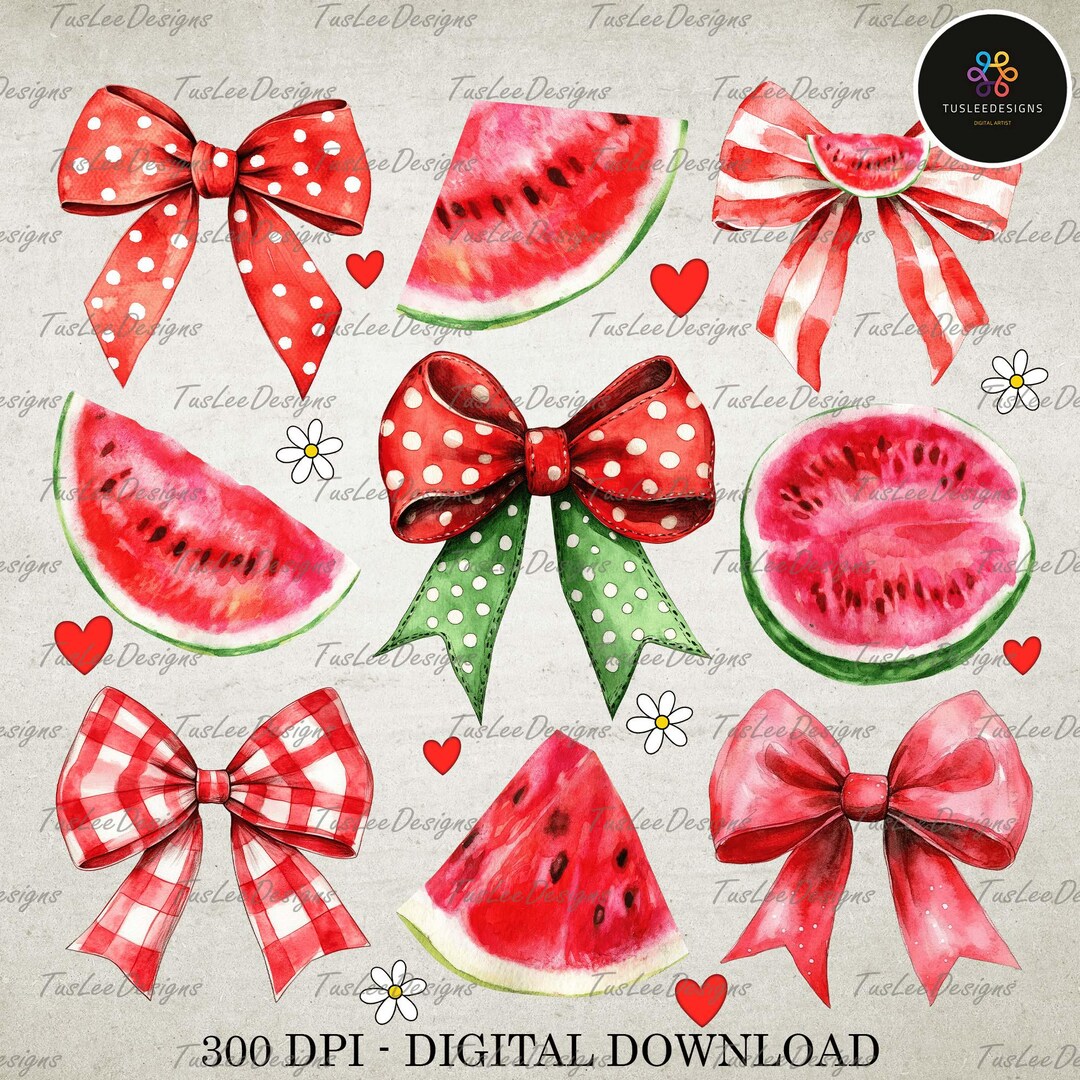 Retro Watermelon Coquette Bow Png, Preppy Mama Watermelon Png, Cute ...